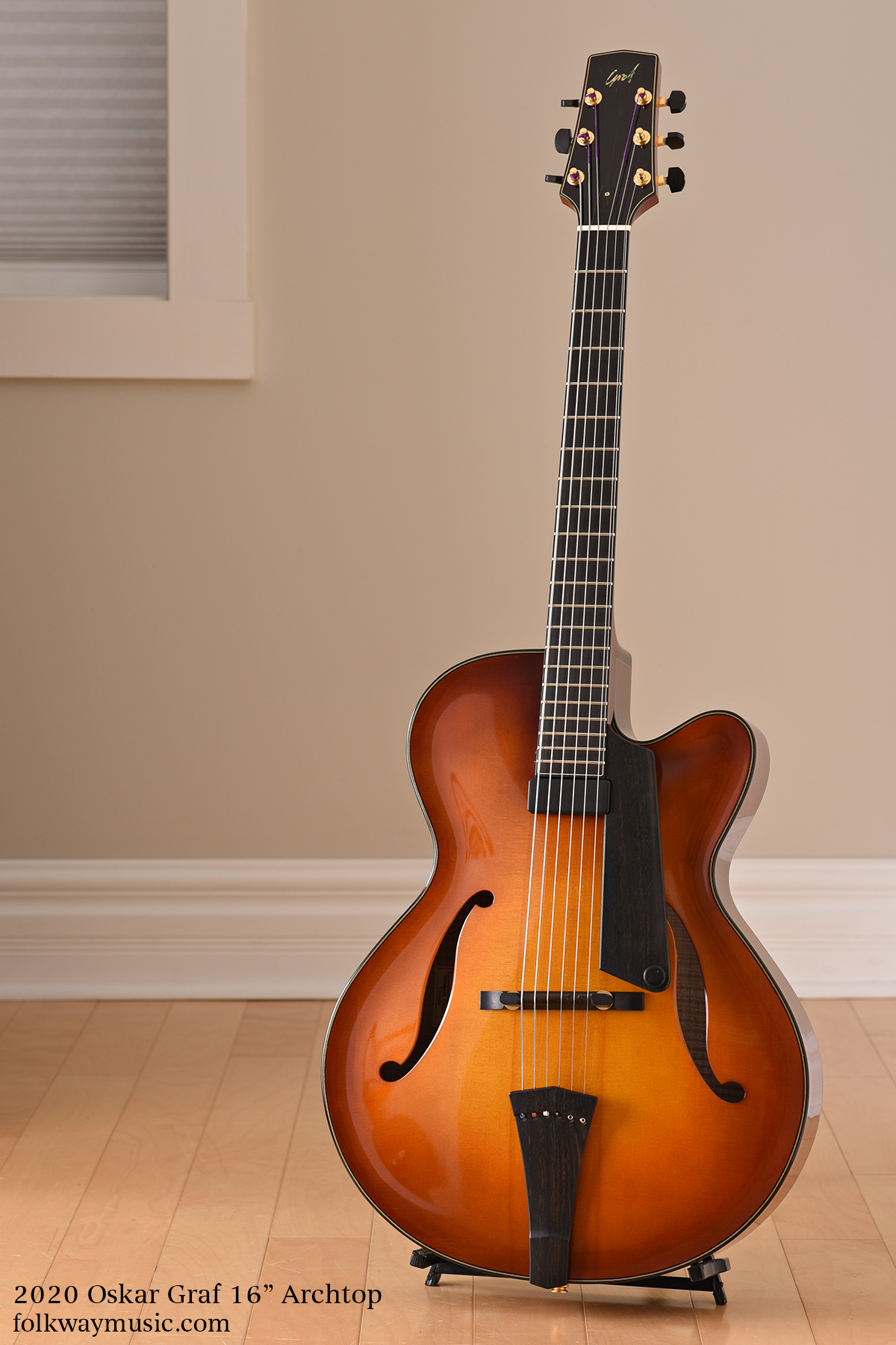 2020 Oskar Graf 16" Archtop | Folkway